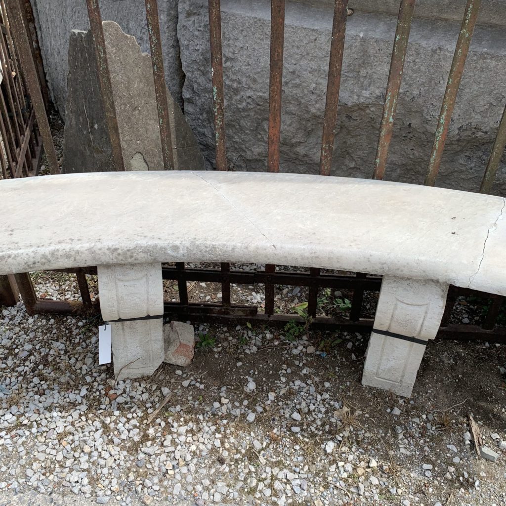 Pair of ancient stone benches - Pair of ancient stone benches